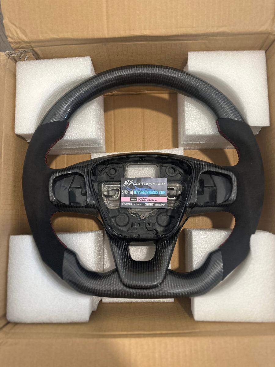 FORD FIESTA MK8 GENUINE CARBON FIBRE CUSTOM STEERING WHEEL – Active ...